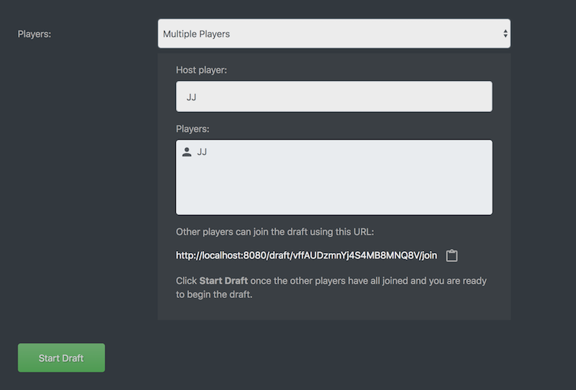Draftpod: MTG Draft and Sealed Simulator