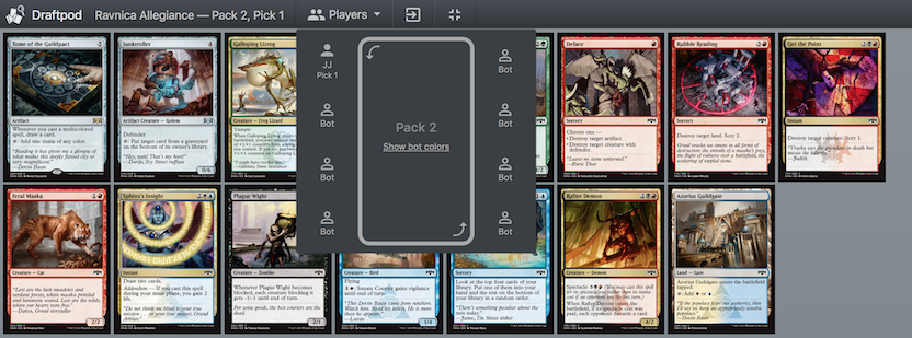 Draftpod: MTG Draft and Sealed Simulator